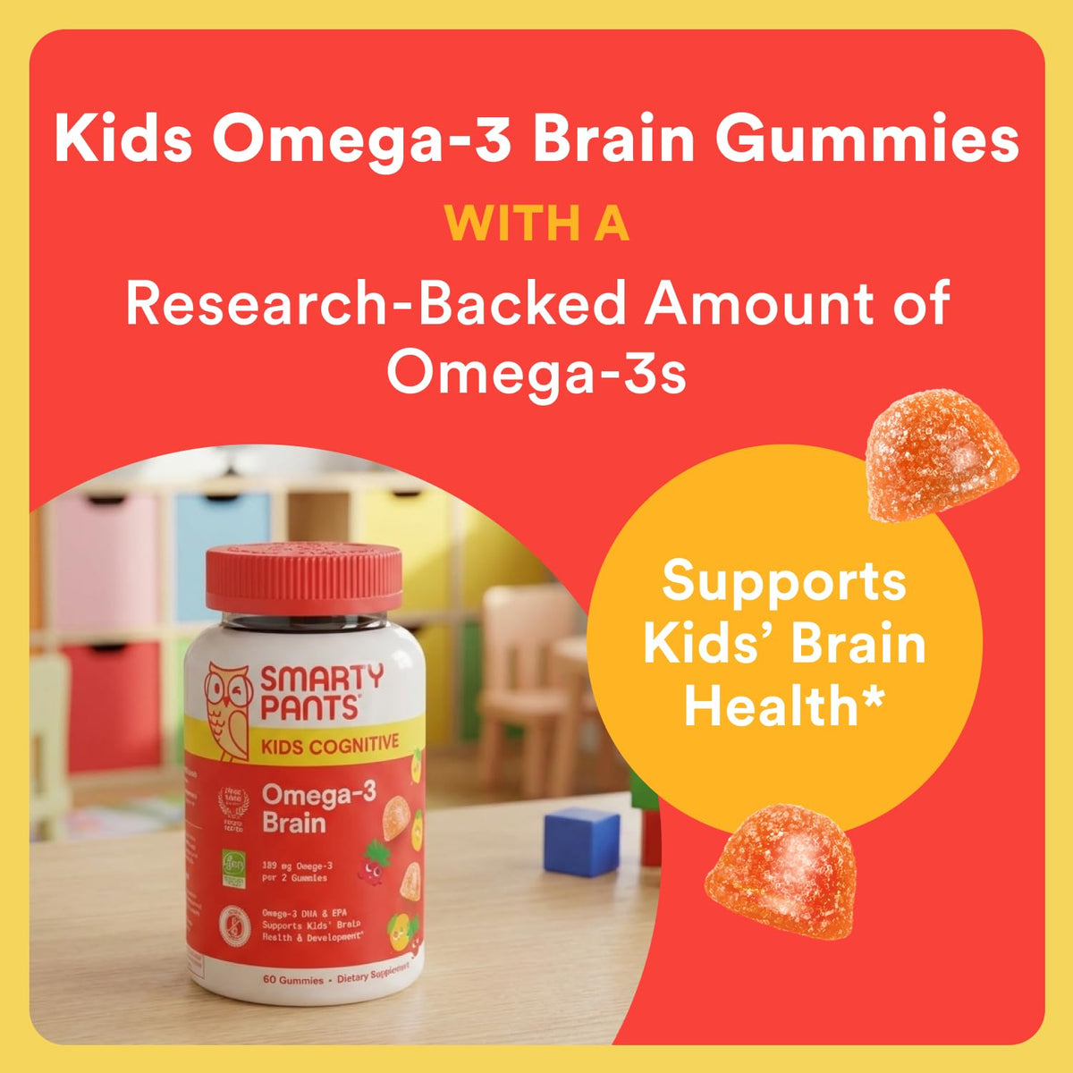 Brain-boosting vitamins for children