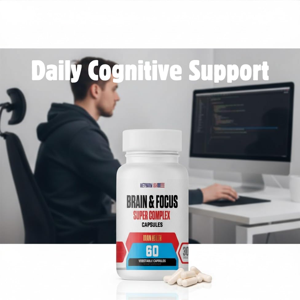 Brain & Focus multivitamins for students and professionals