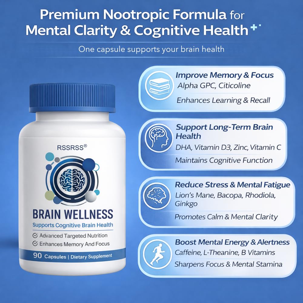 Brain Focus Vitamin B12 for fatigue relief