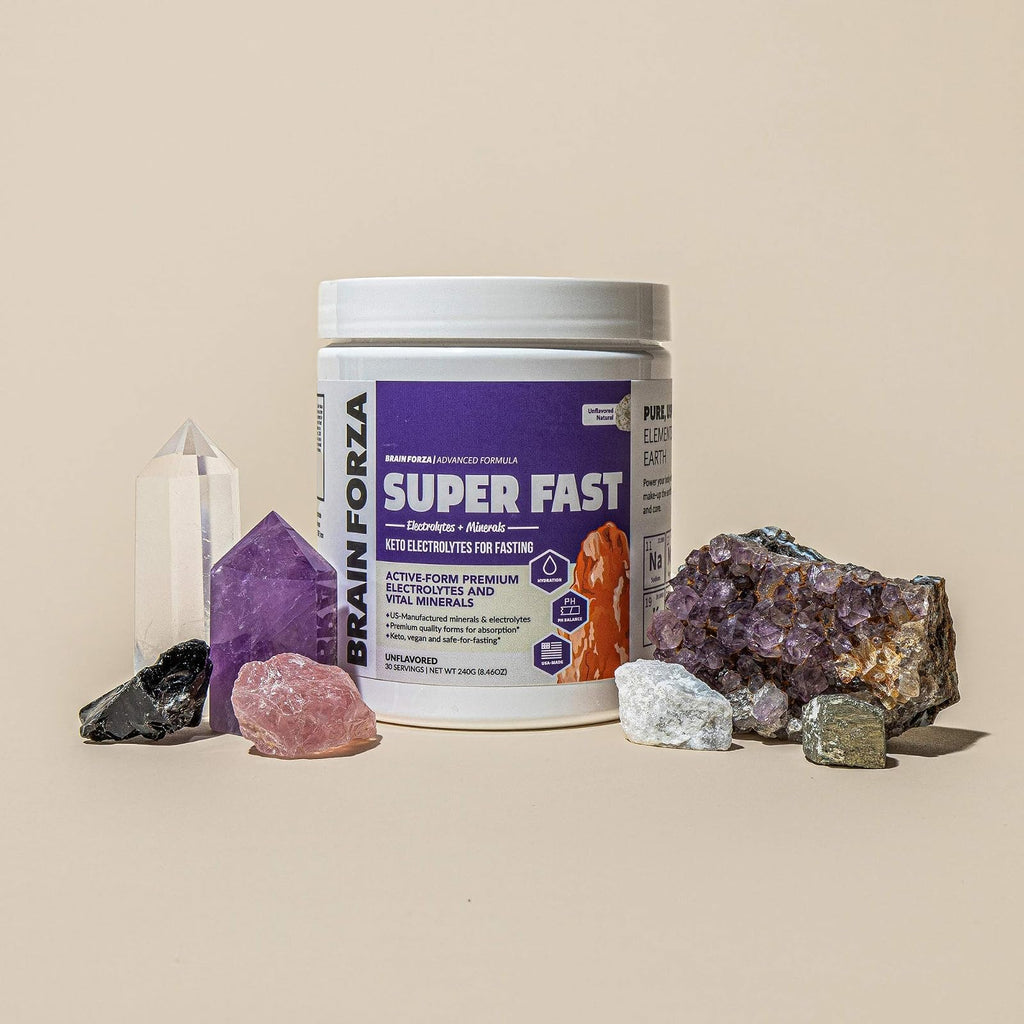 Brain Forza electrolytes support keto diet