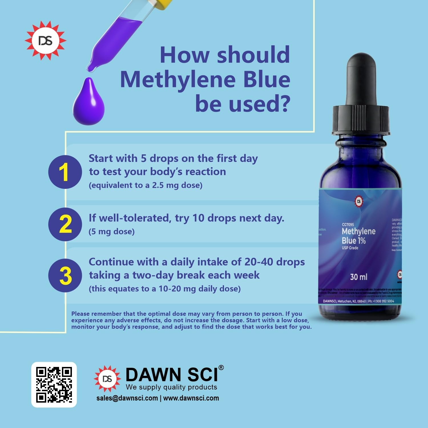 Brain function booster Methylene Blue