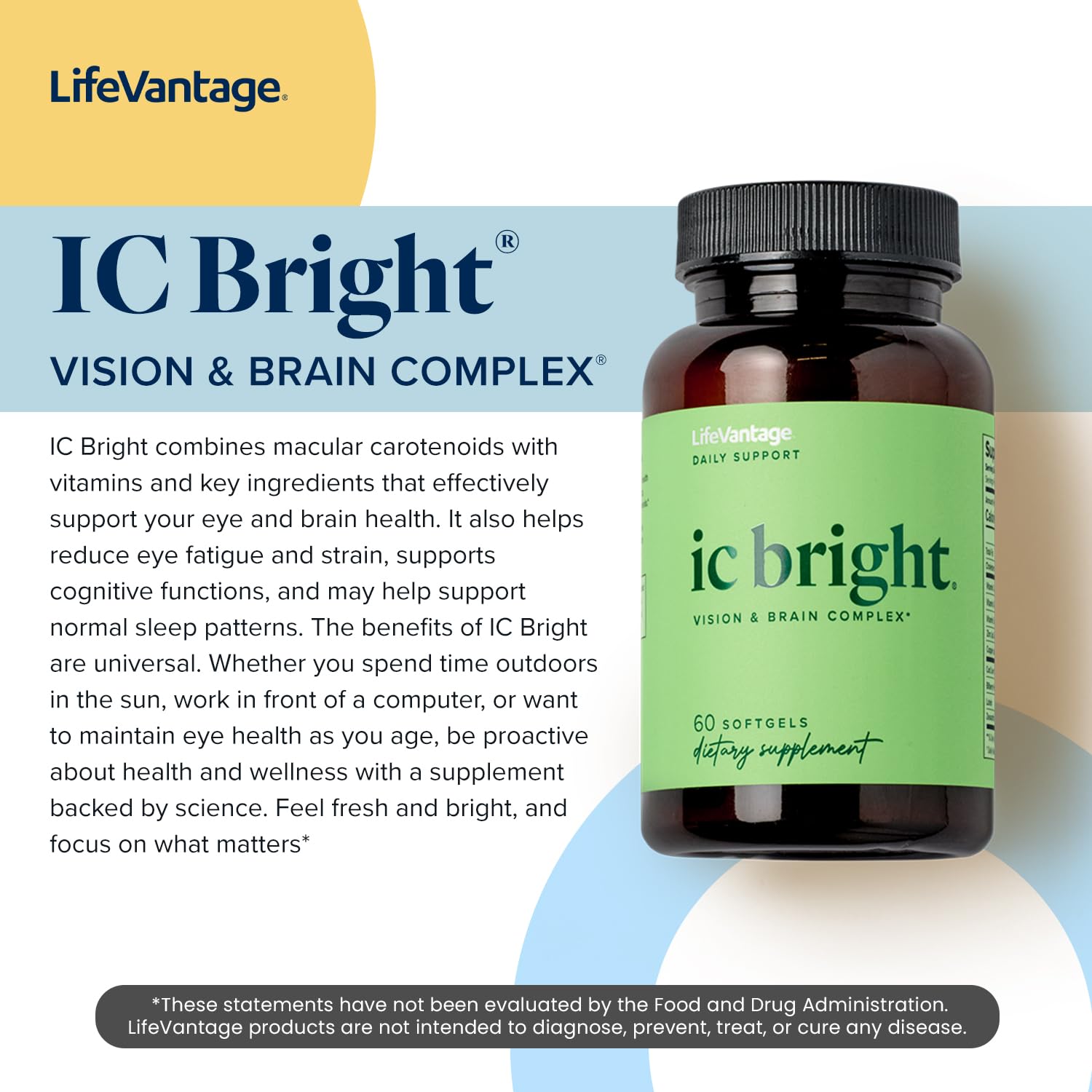 brain health benefits of IC Bright