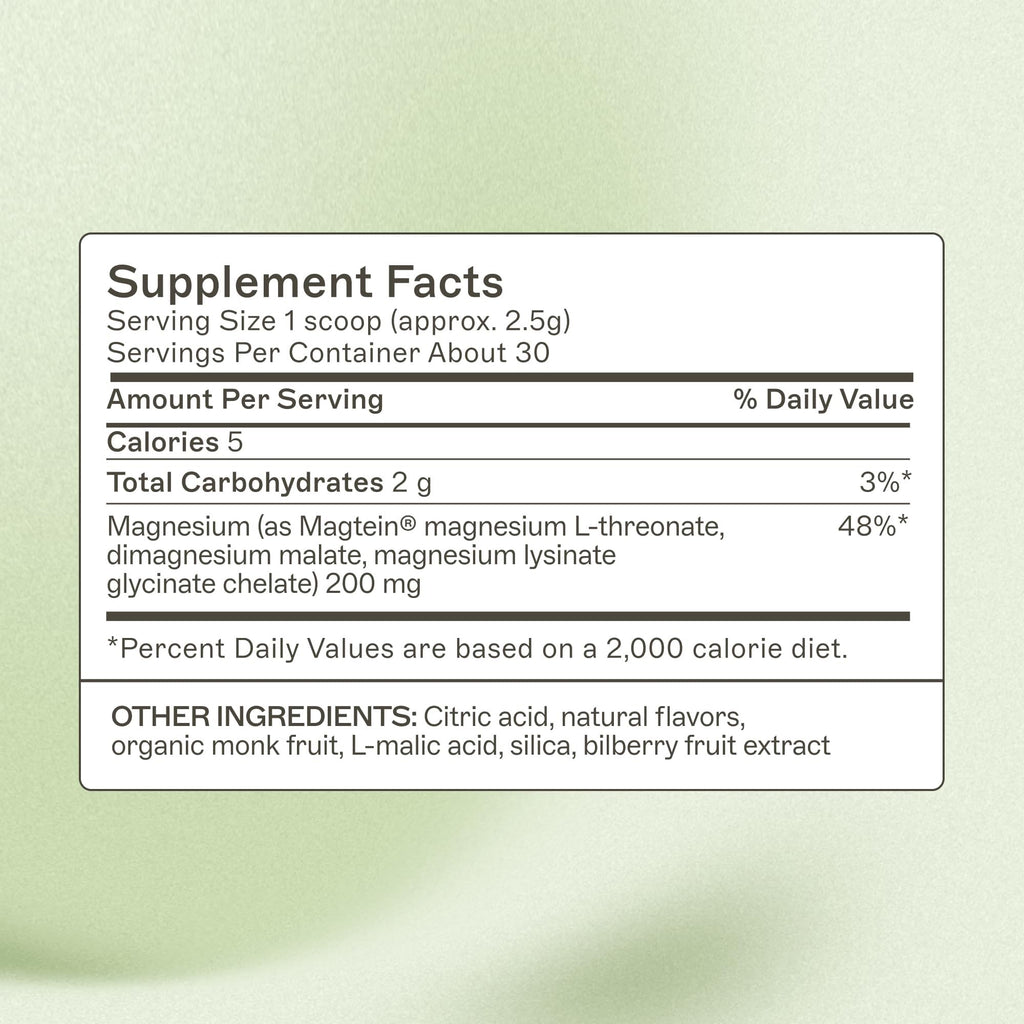 brain health magnesium formula