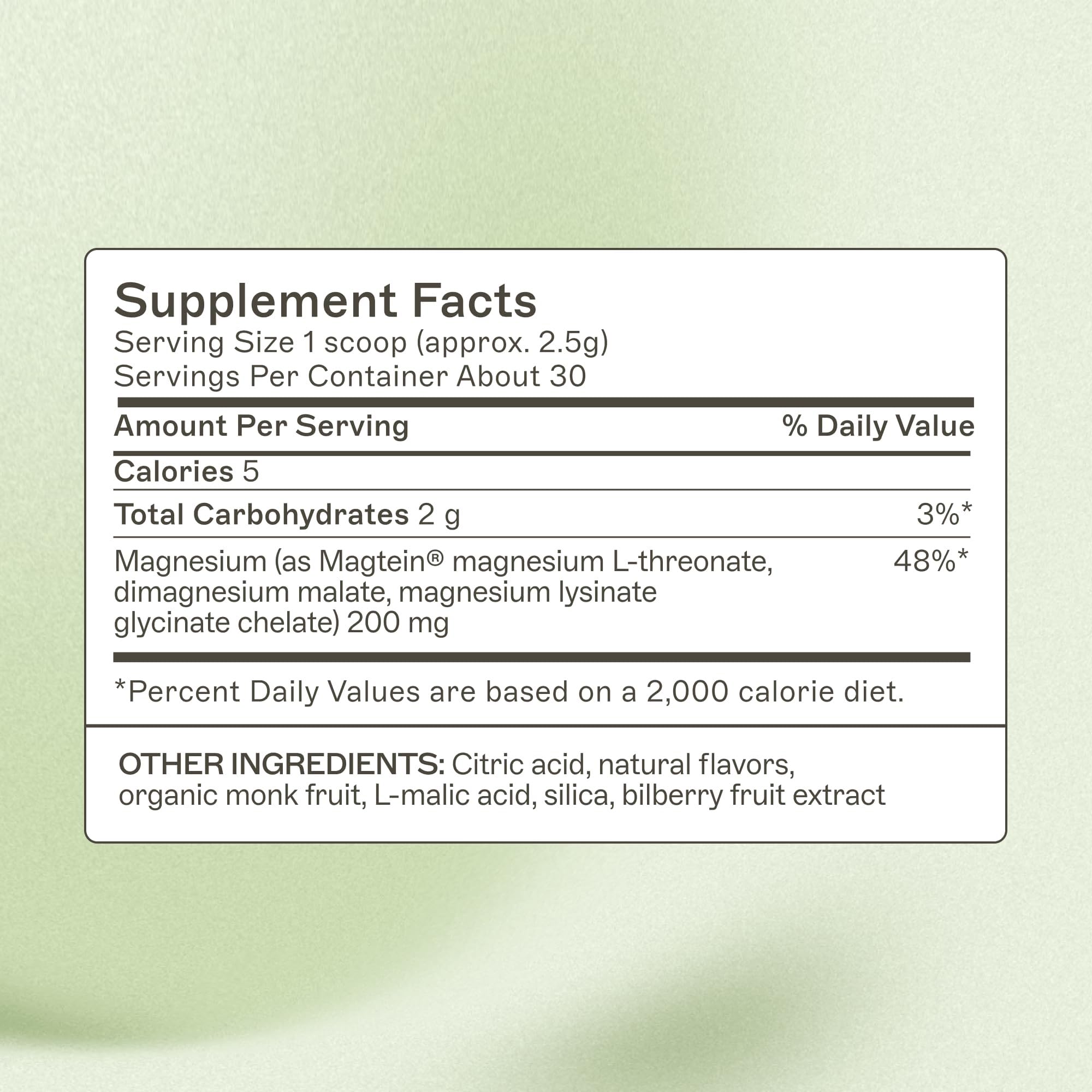 brain health magnesium formula