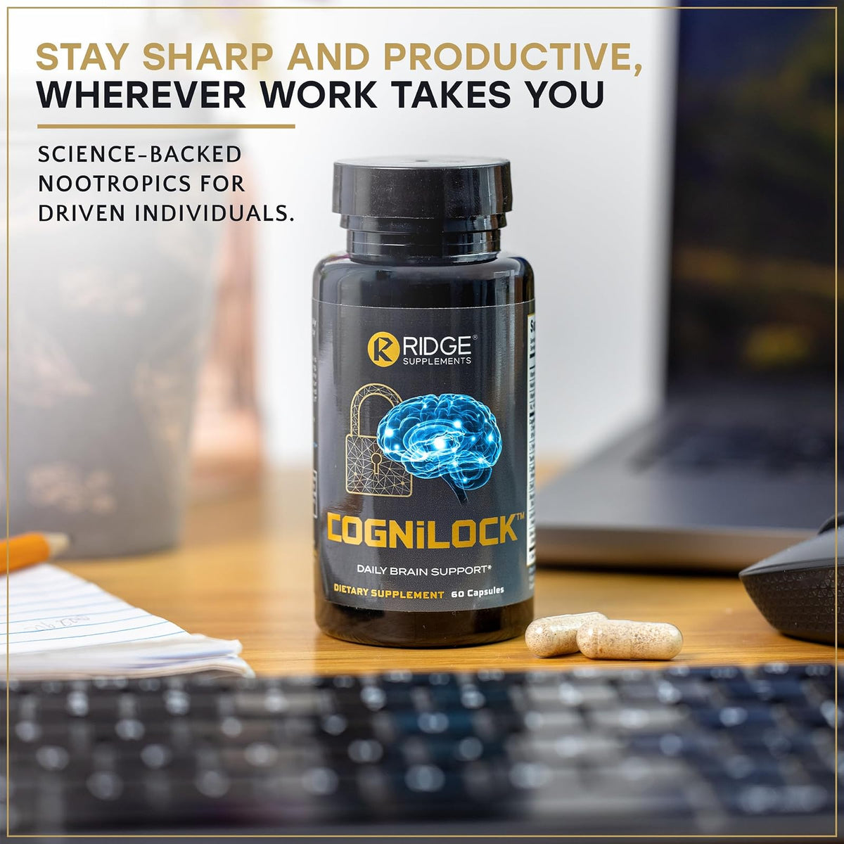 Brain health supplement with natural ingredients