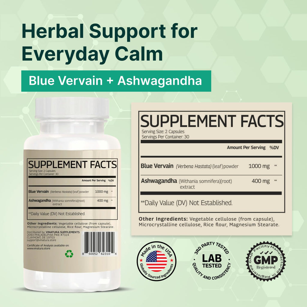 brain health support ashwagandha supplement