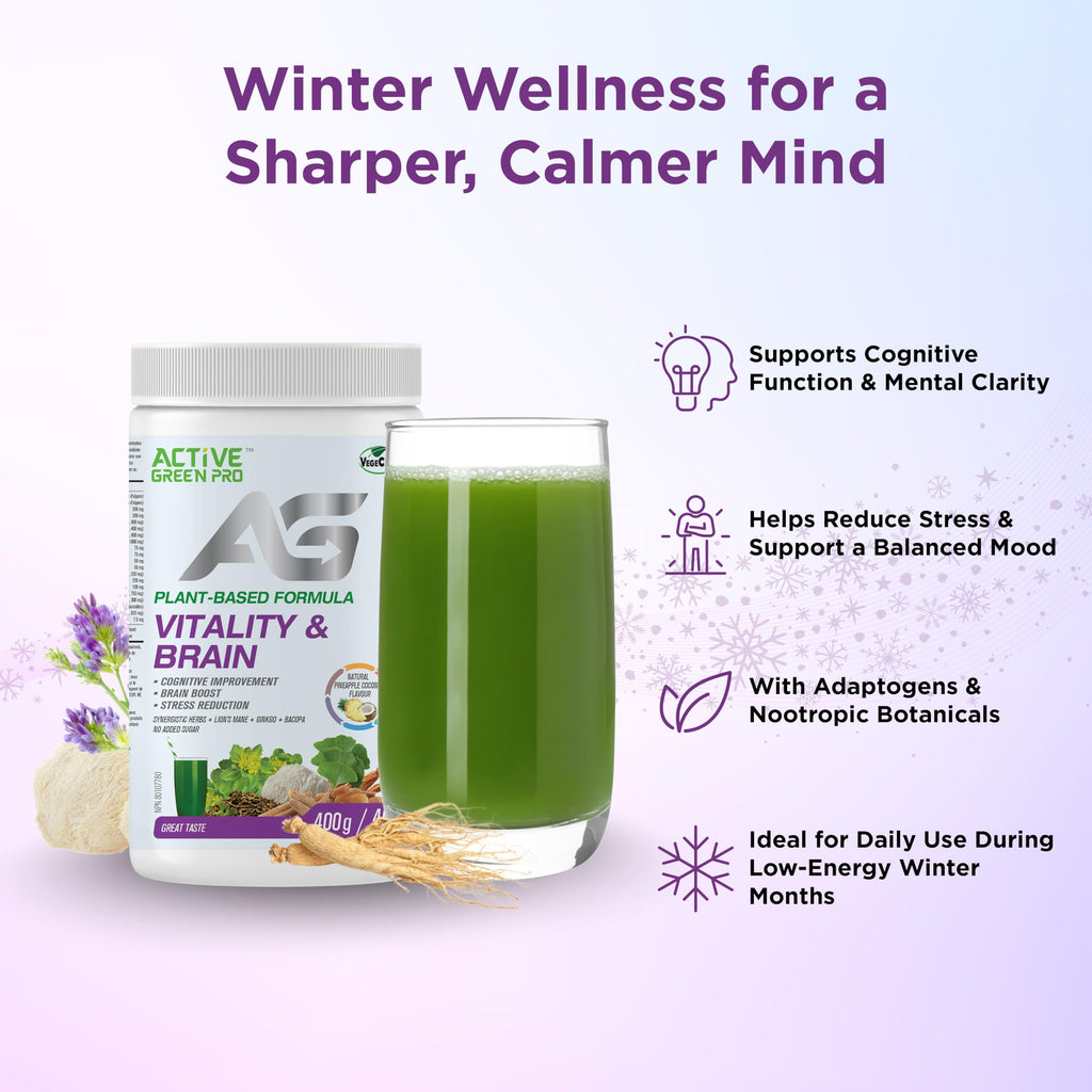 Brain health support blended supplements