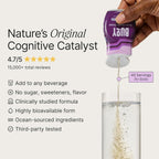 Brain health support electrolyte drops