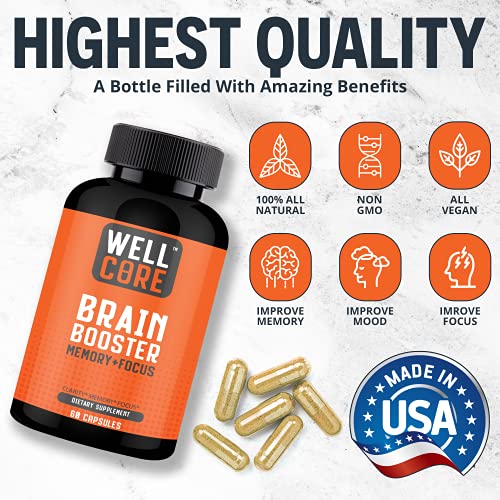 brain health support with blended vitamins
