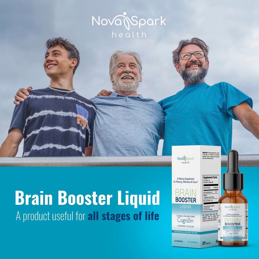 Brain health support with blended vitamins