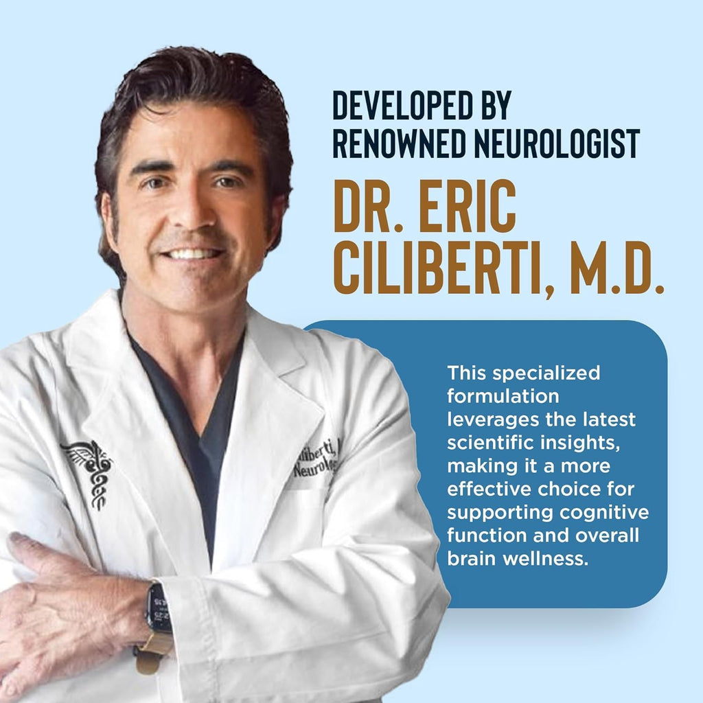 Brain health support with herbal mushrooms