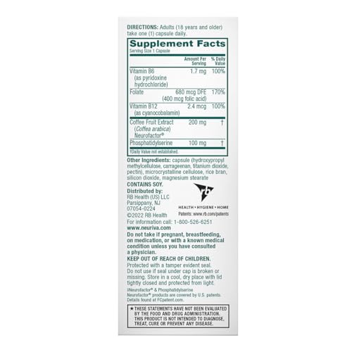 brain health support with NEURIVA Plus