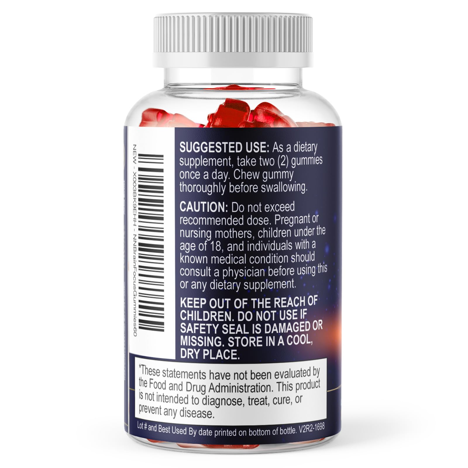 brain health support with phosphatidylserine gummies