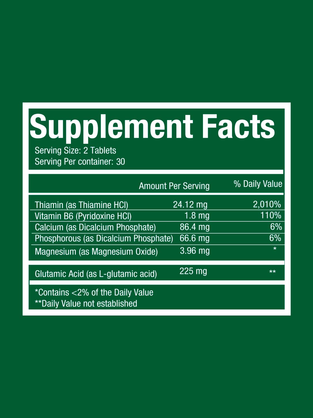Brain health support with thiamine