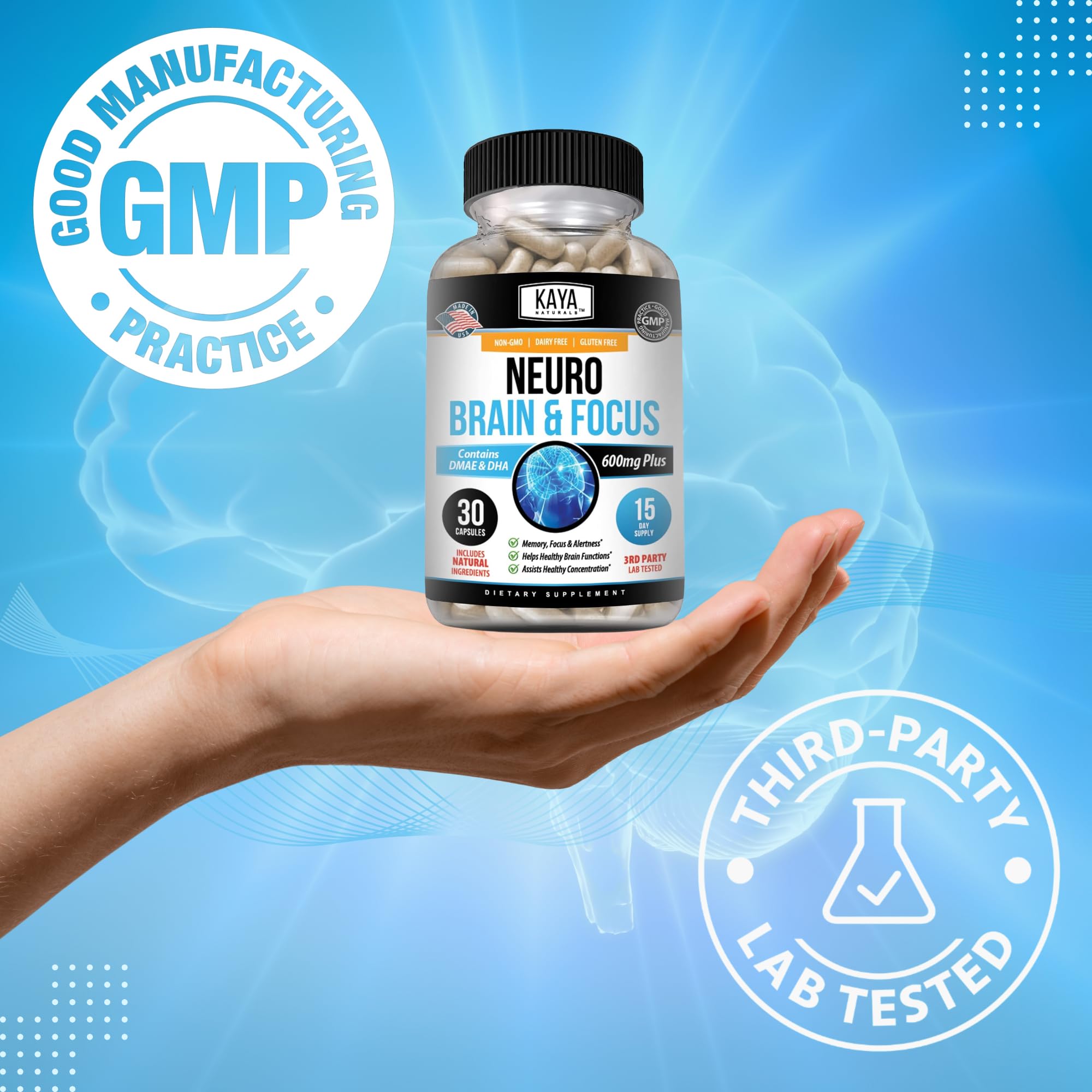 brain health support with vitamins