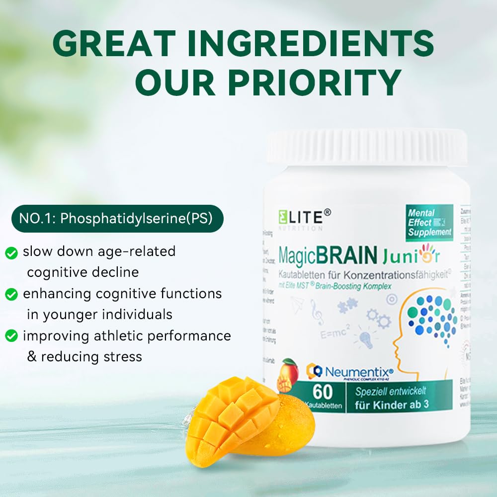 Brain health vitamins for children