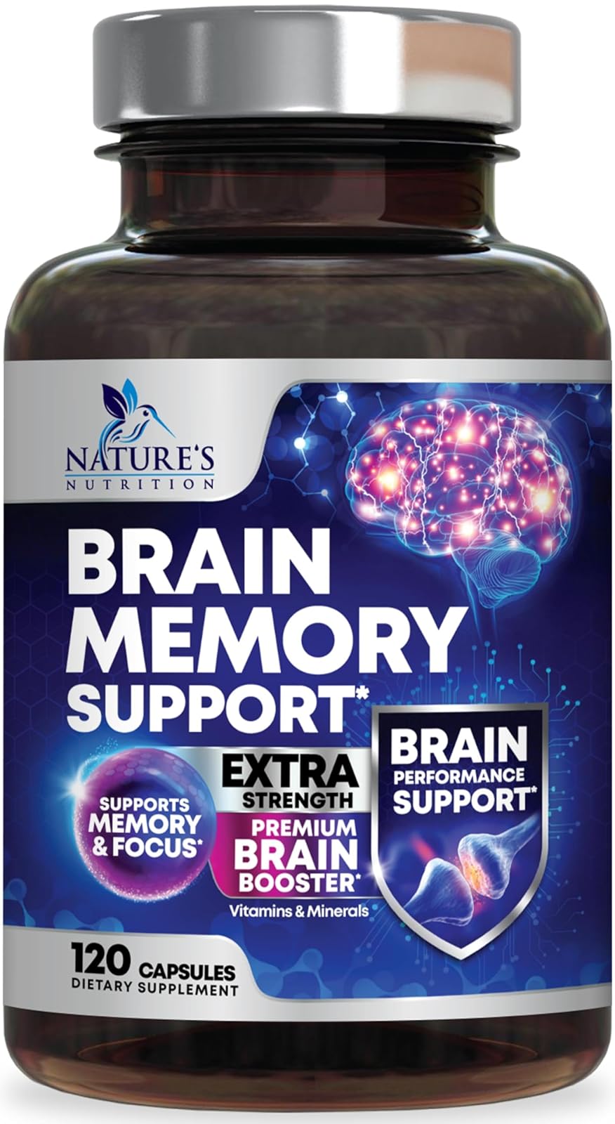 Brain Memory multivitamins for cognitive support