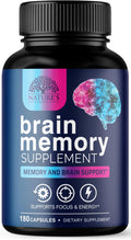 Brain Memory supplement for focus