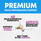 Brain Memory Supplement for improved focus