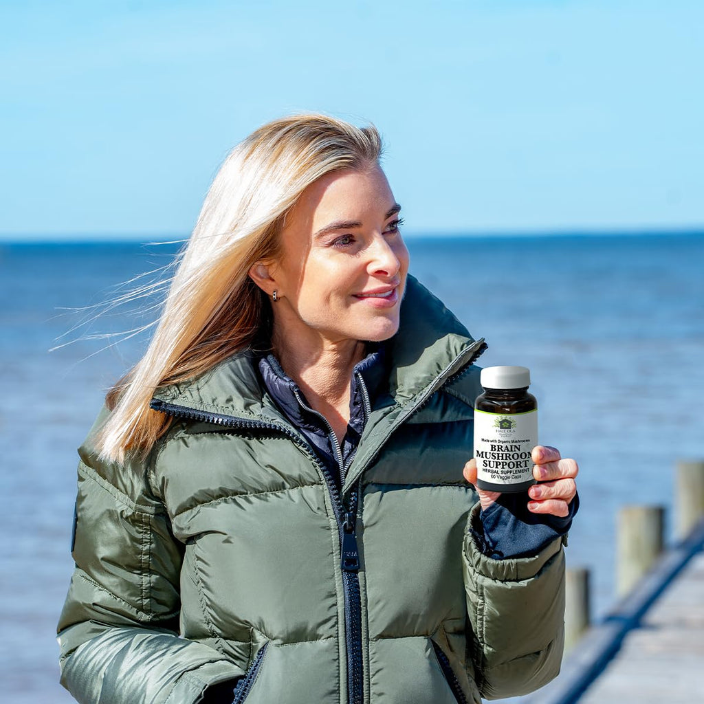 Brain Mushroom Support for stress relief