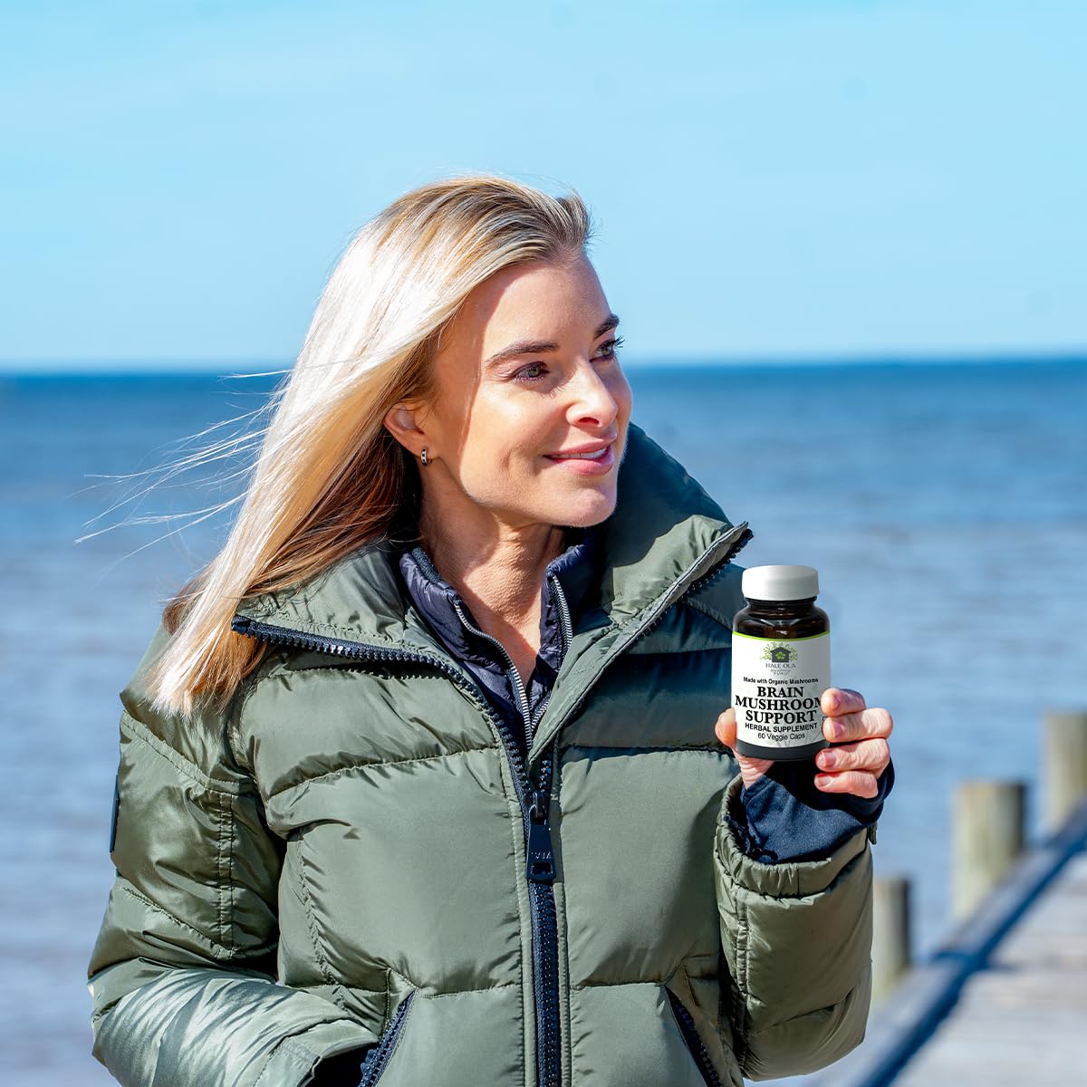 Brain Mushroom Support for stress relief