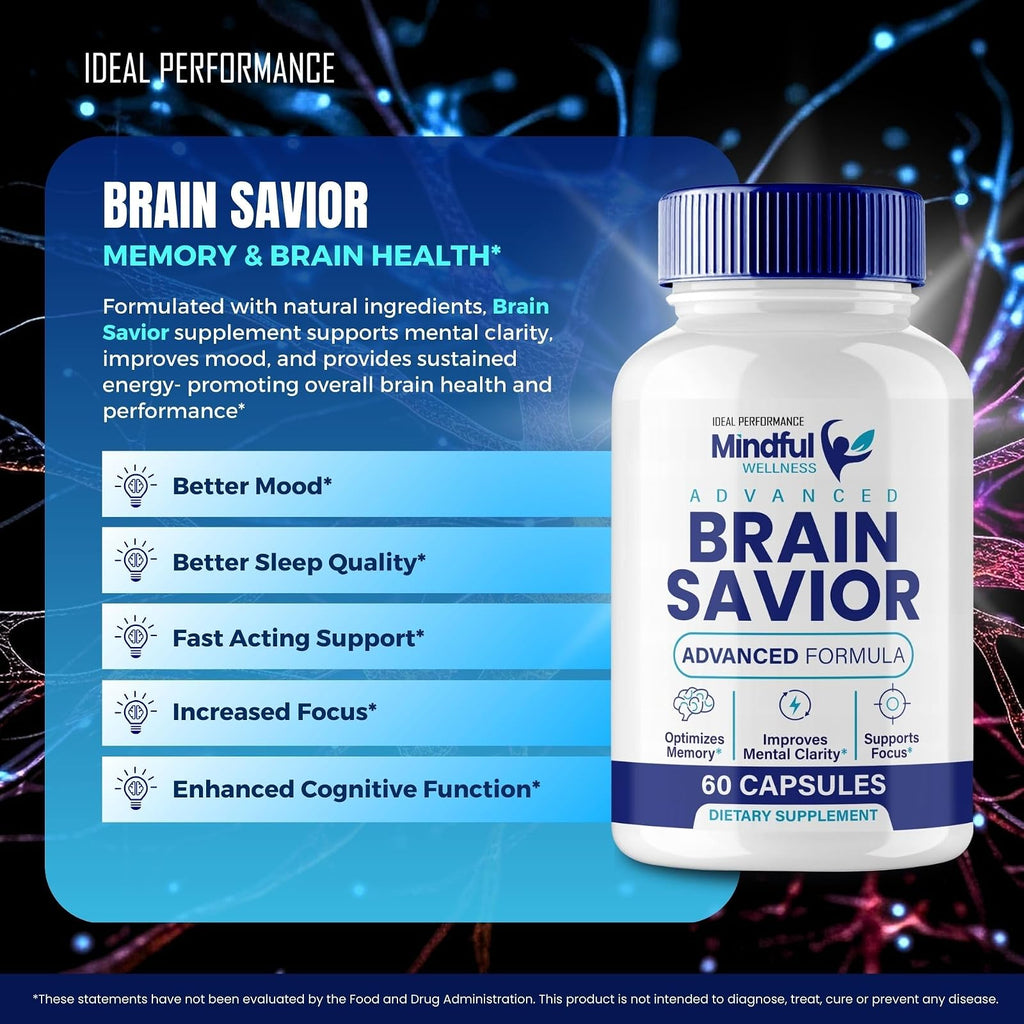 Brain Savior brain supplements for focus