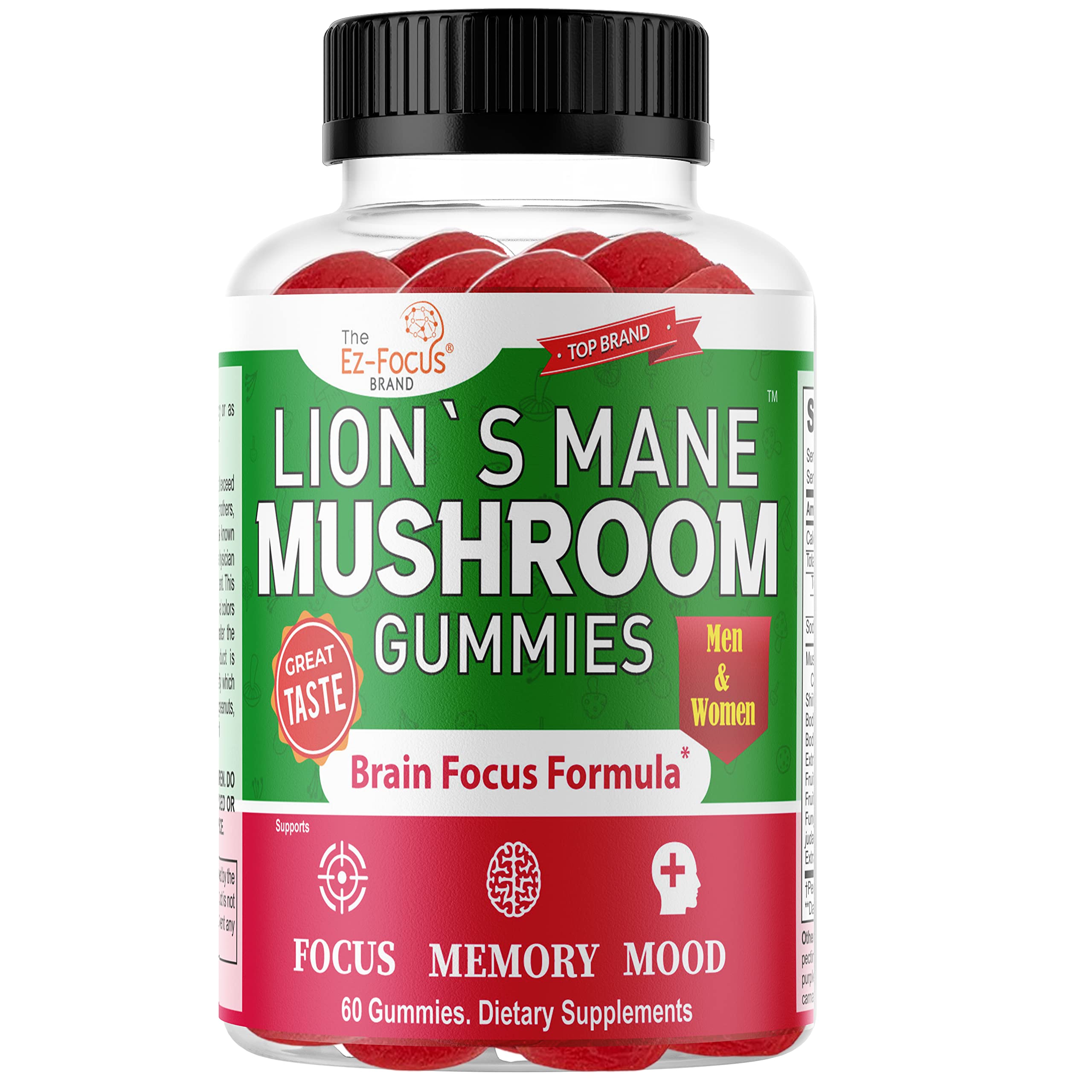 brain supplement gummies for focus