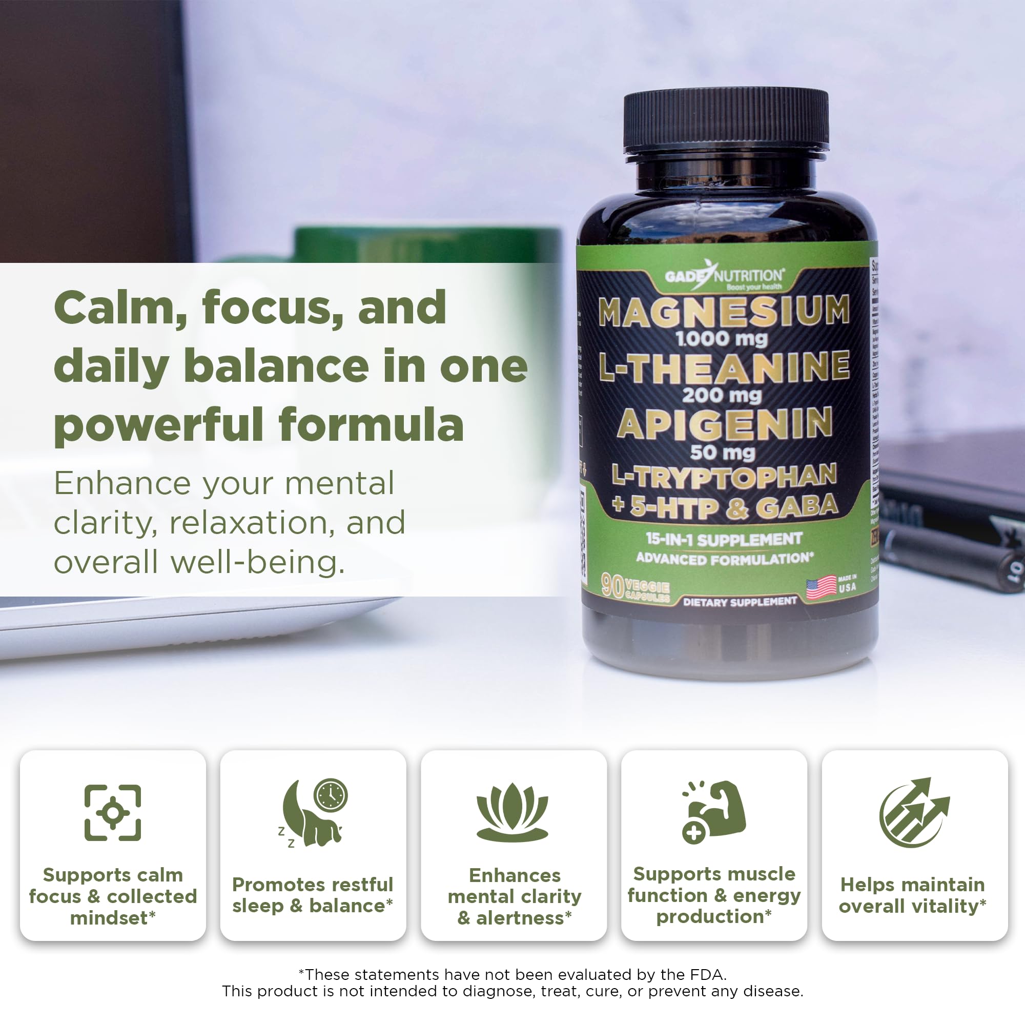 brain supplements with magnesium glycinate