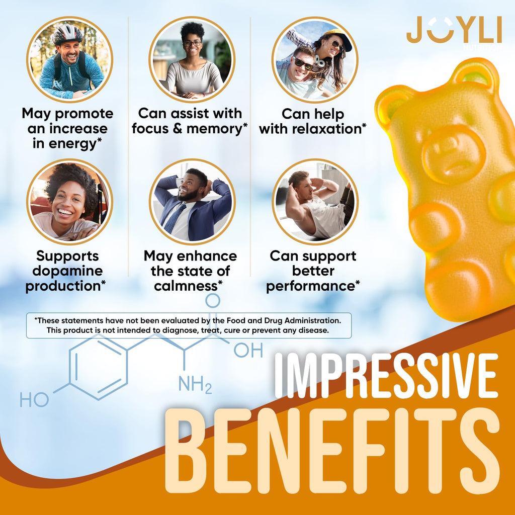 Brain support blended vitamin gummies
