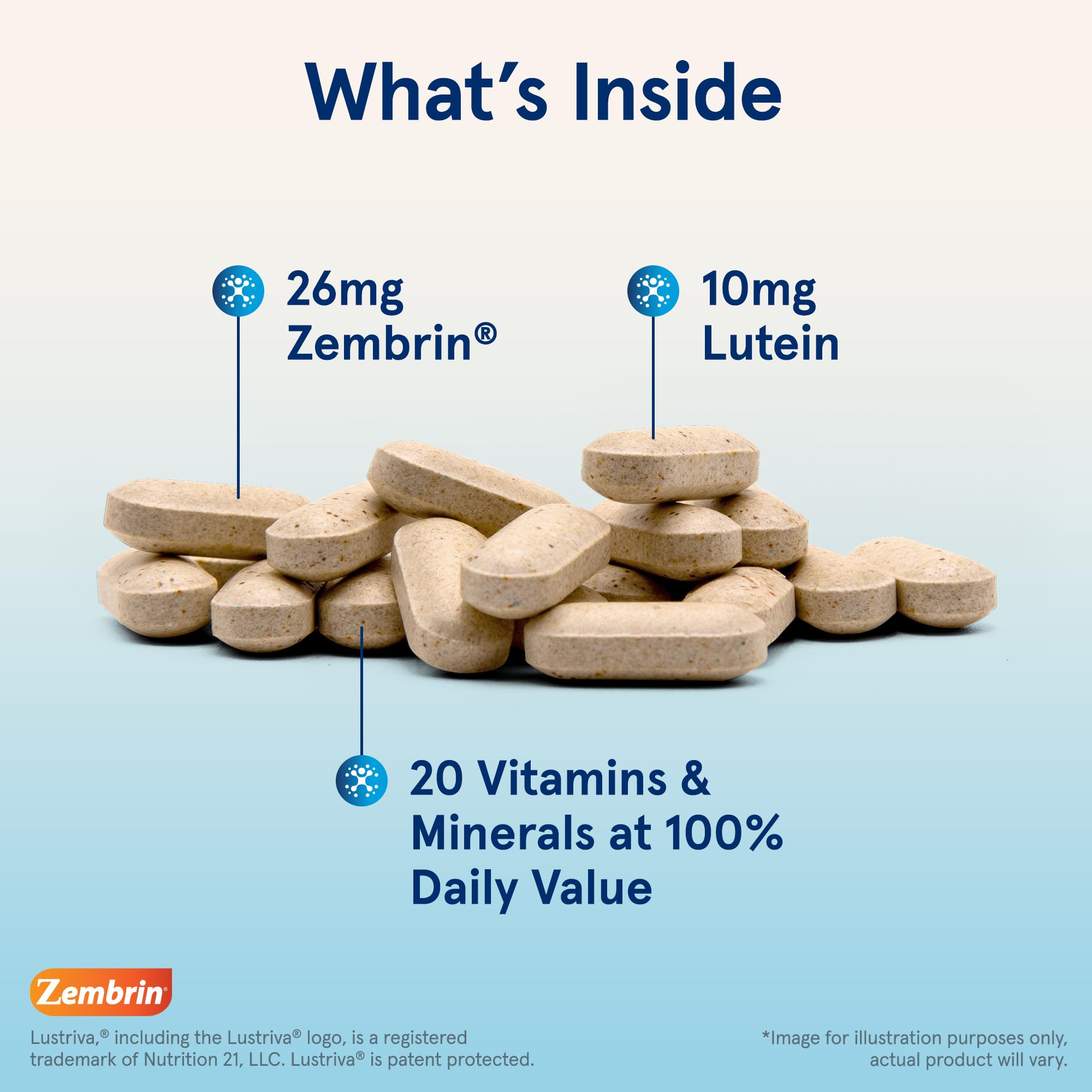 brain support blended vitamin supplements