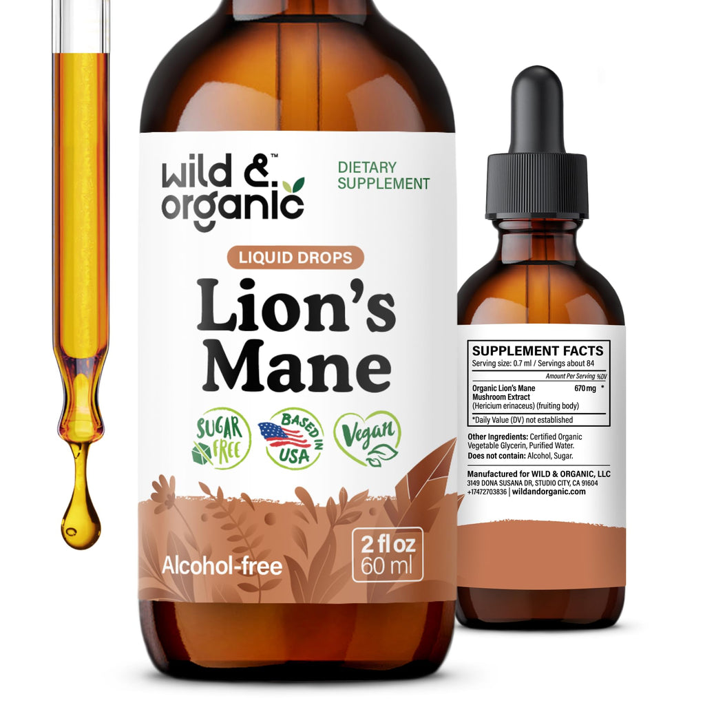 brain support mushroom extract tincture
