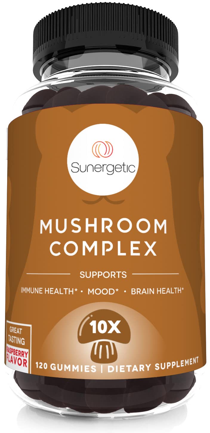 Brain support mushroom gummies with Lion's Mane