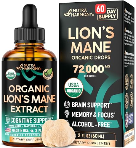 brain support mushroom tincture