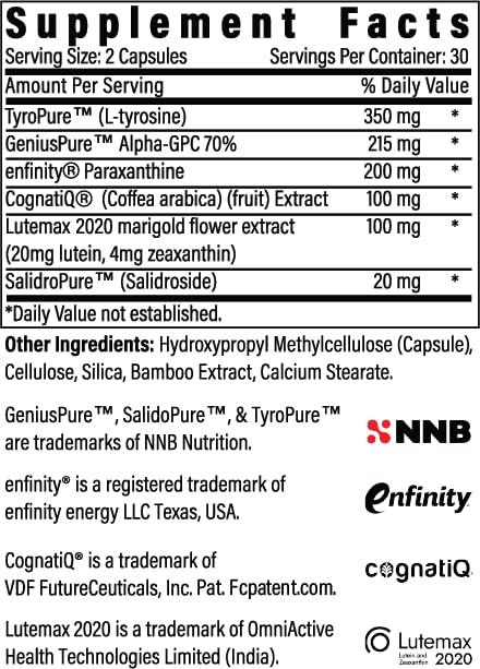 BrainAMP multivitamin for enhanced focus