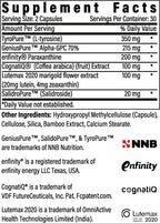 BrainAMP multivitamin for enhanced focus