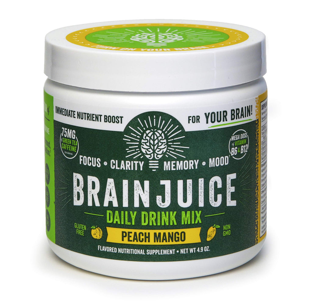 BrainJuice daily drink mix for focus