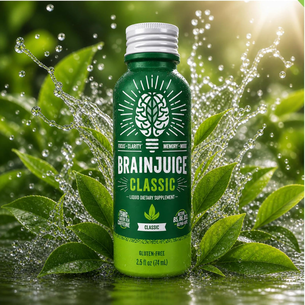 BrainJuice kids multivitamin with green tea