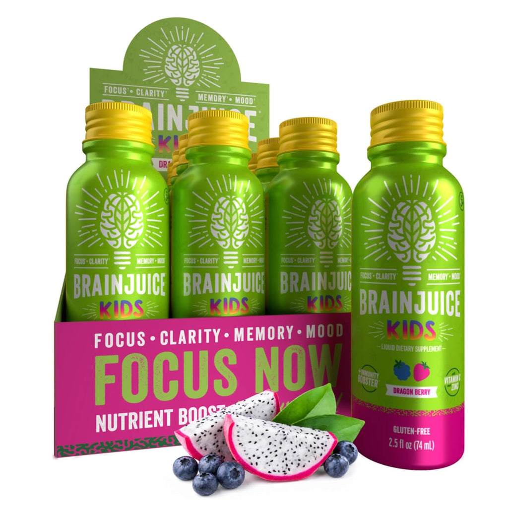 BrainJuice kids vitamins for focus