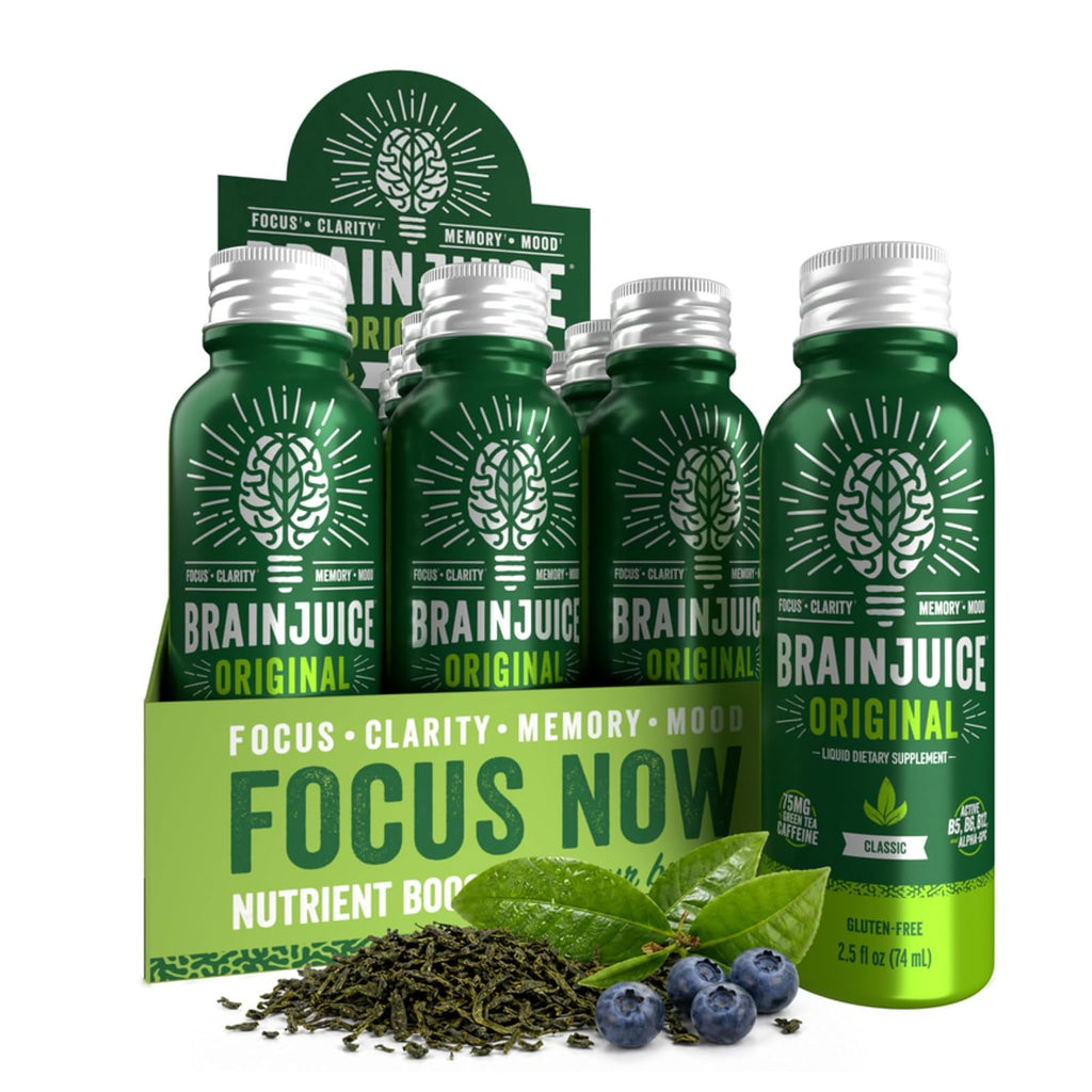 BrainJuice multivitamins for daily energy