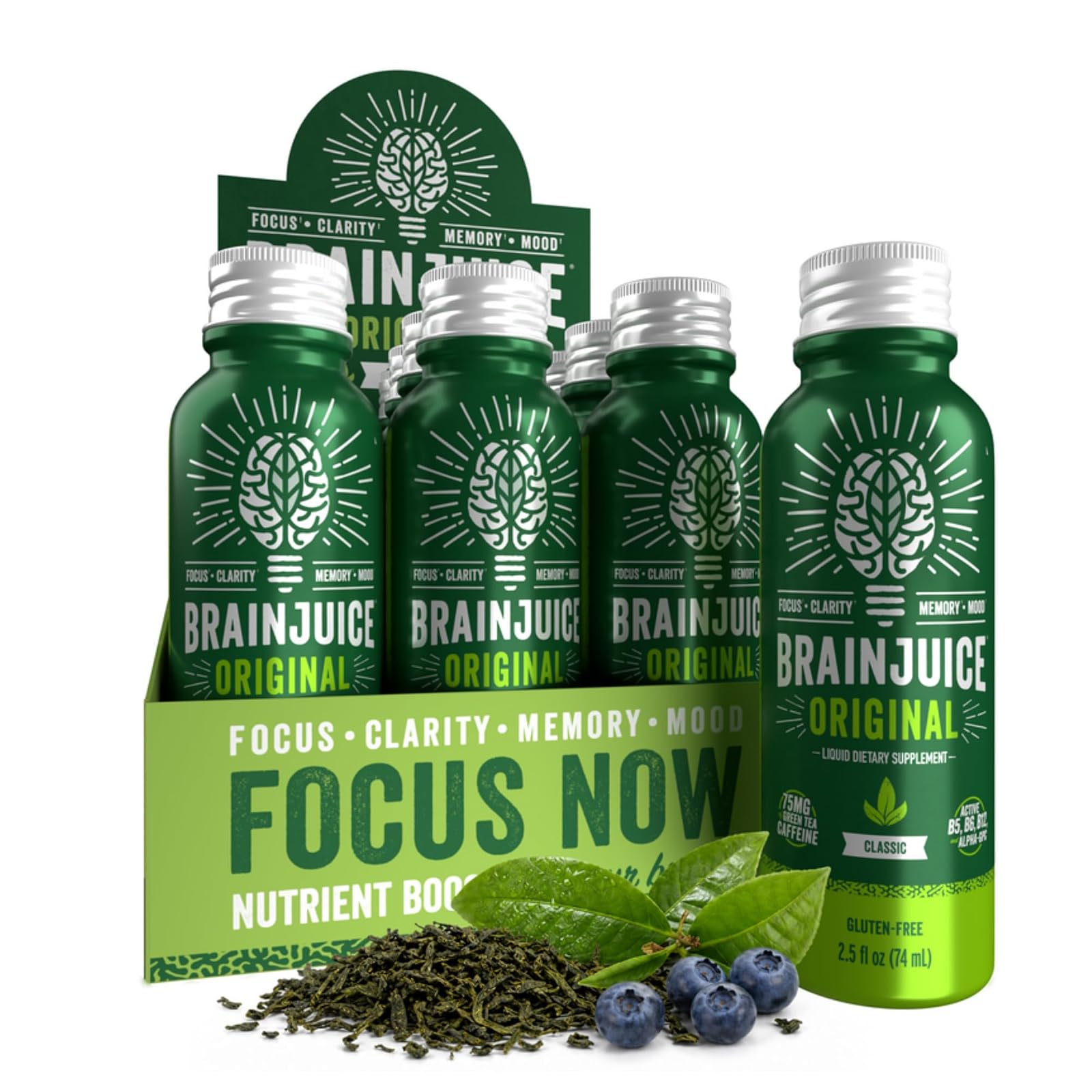 BrainJuice multivitamins for daily energy