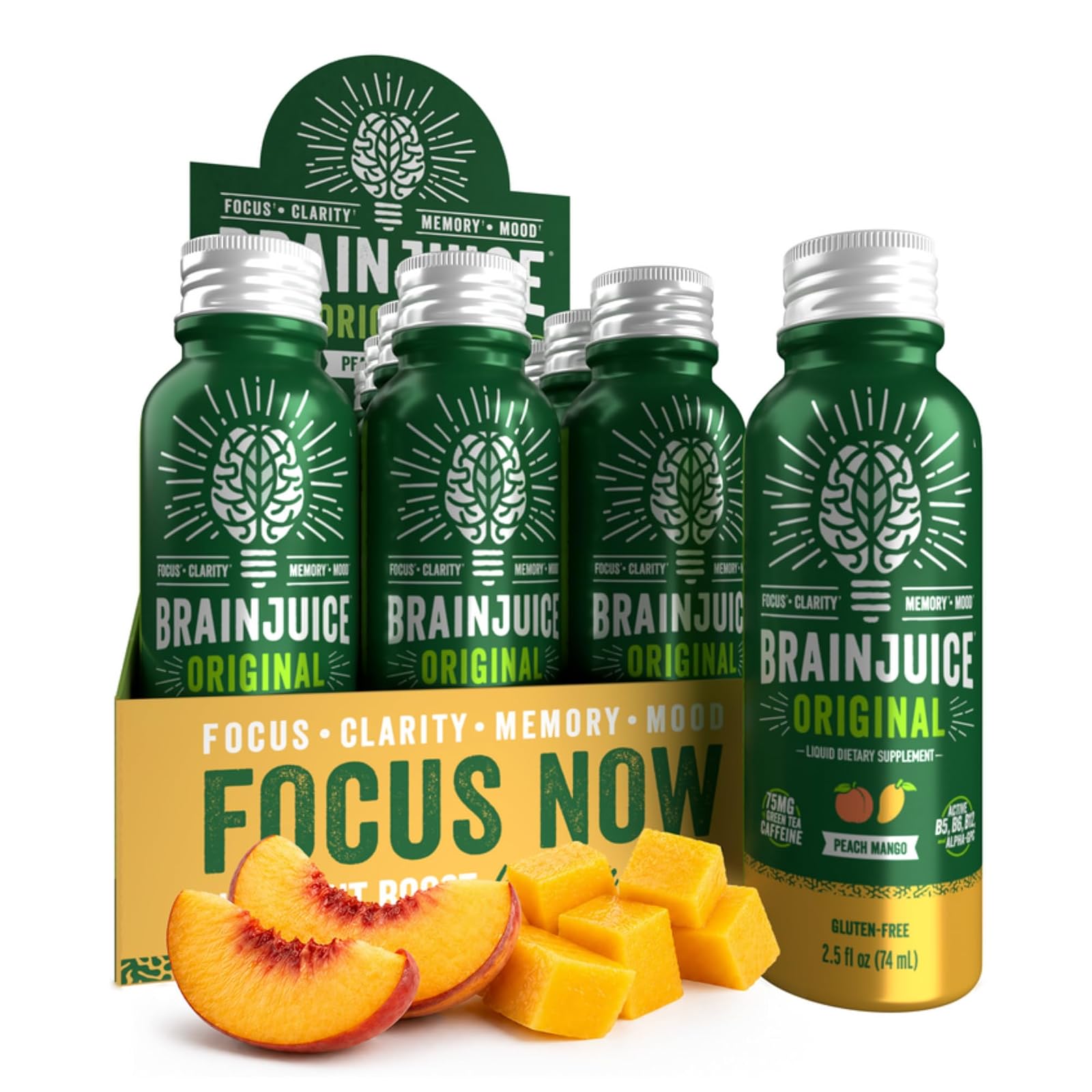 BrainJuice nootropic energy shot