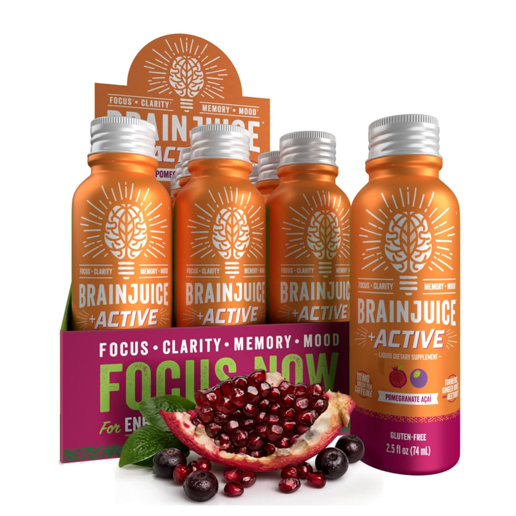 BrainJuice nootropic supplement shot