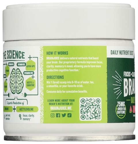 BrainJuice pre-workout energy supplement