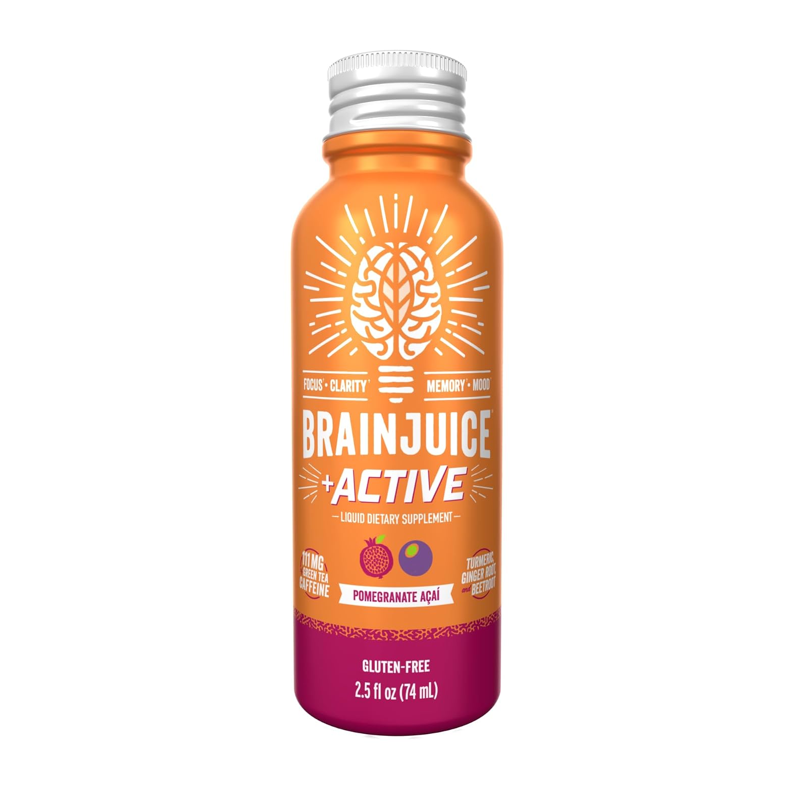 BrainJuice supplement for cognitive support