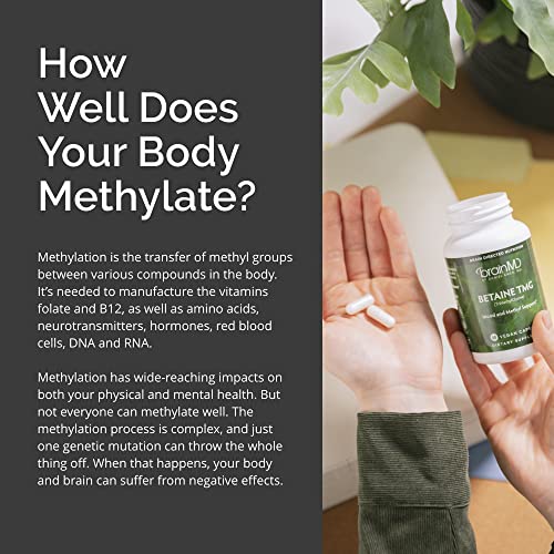 BrainMD Betaine TMG essential for stress relief