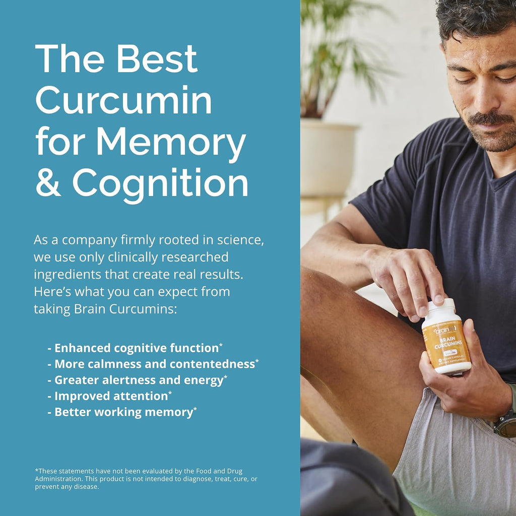 BrainMD brain support with curcumin
