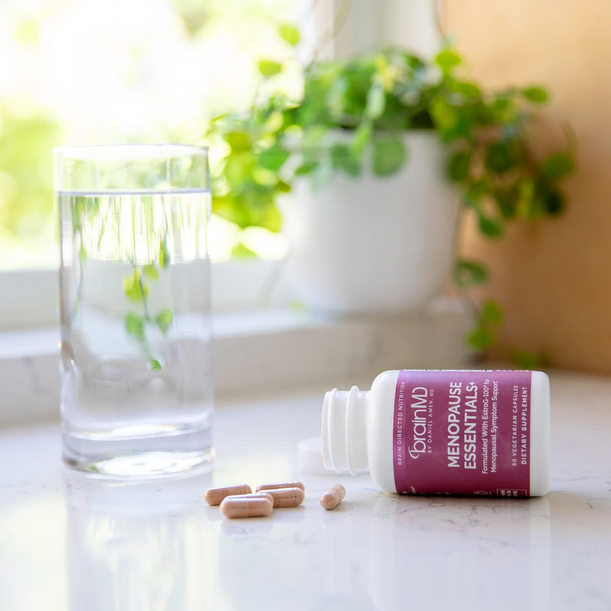 BrainMD capsules for menopause relief