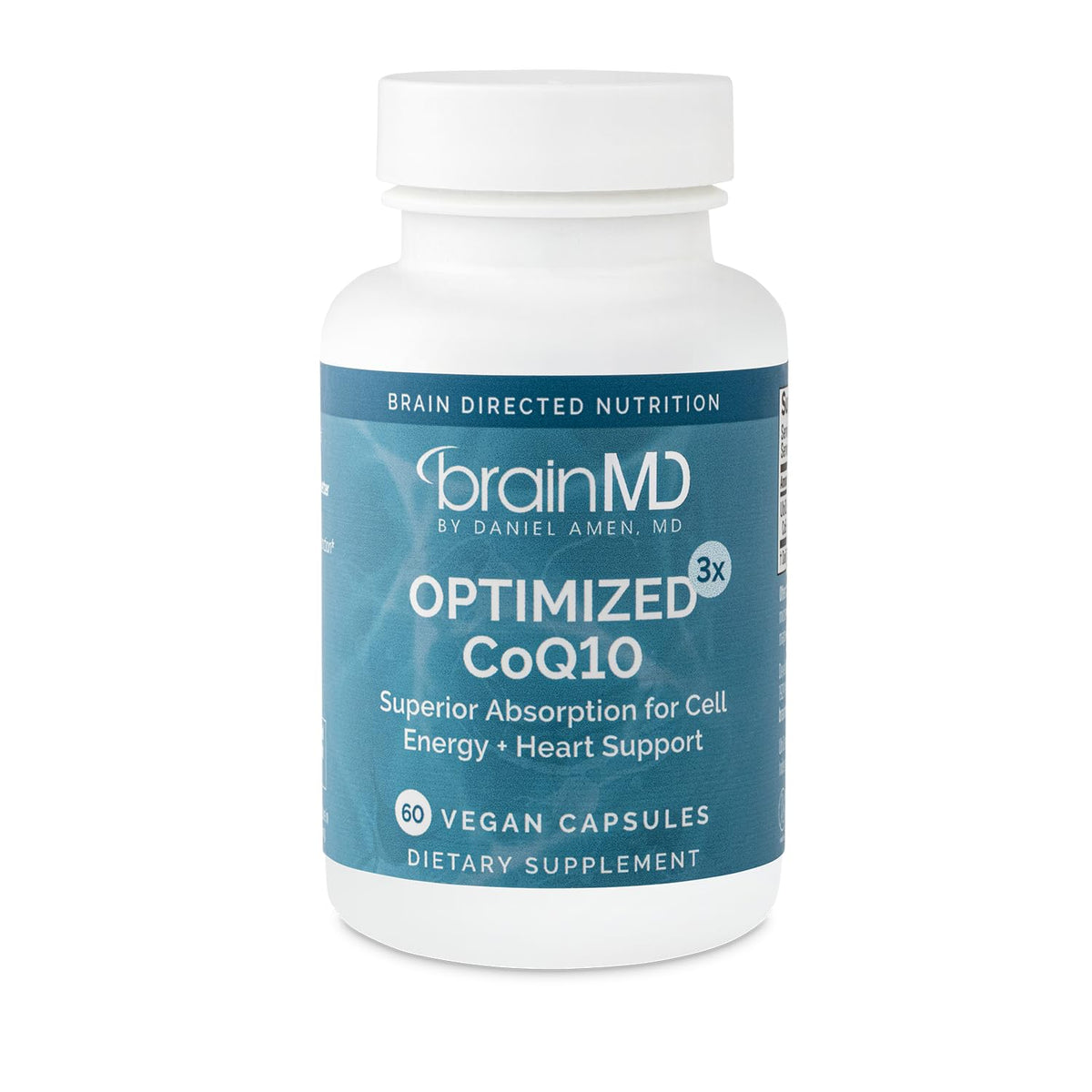 BrainMD CoQ10 vegan capsules