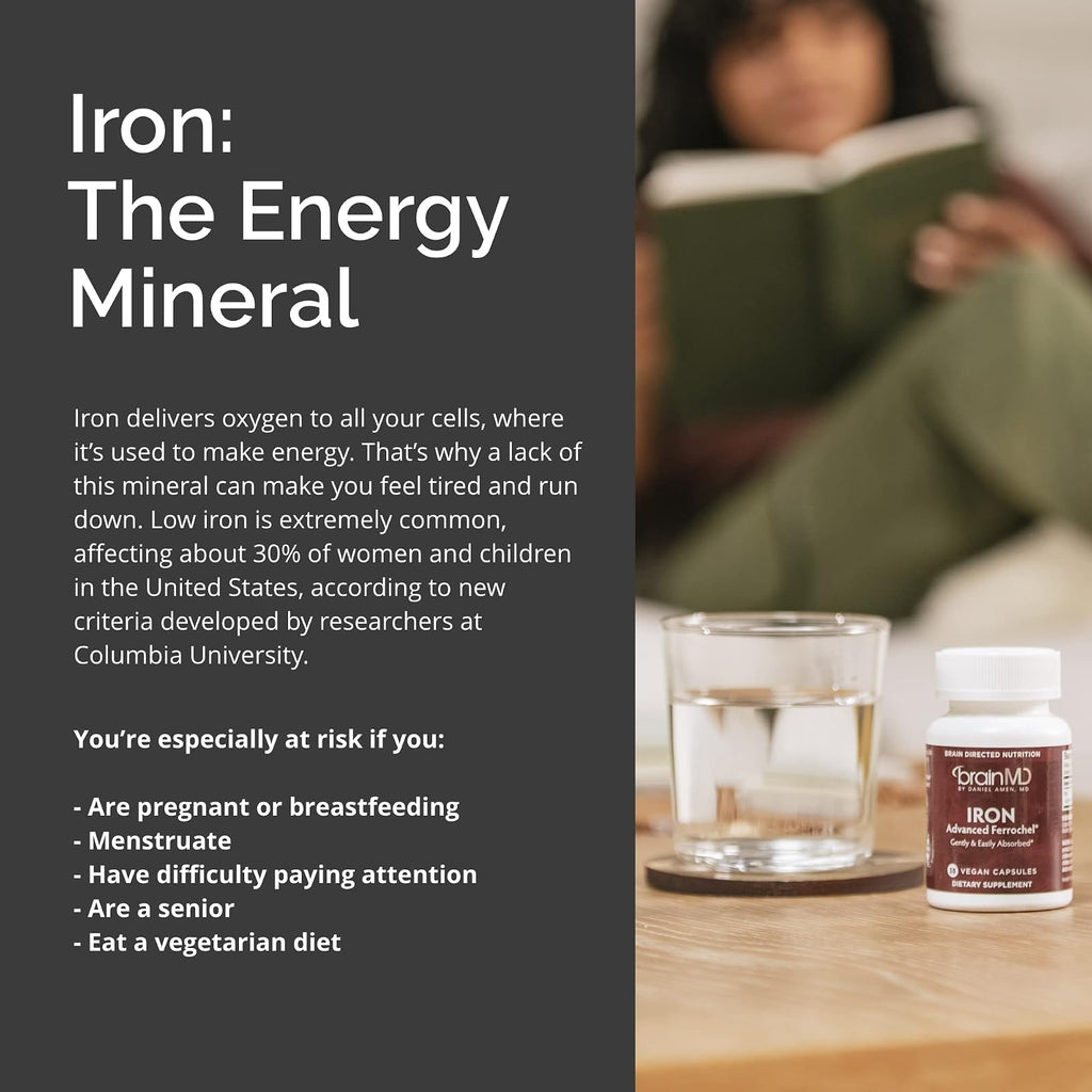 BRAINMD Iron supports immune function