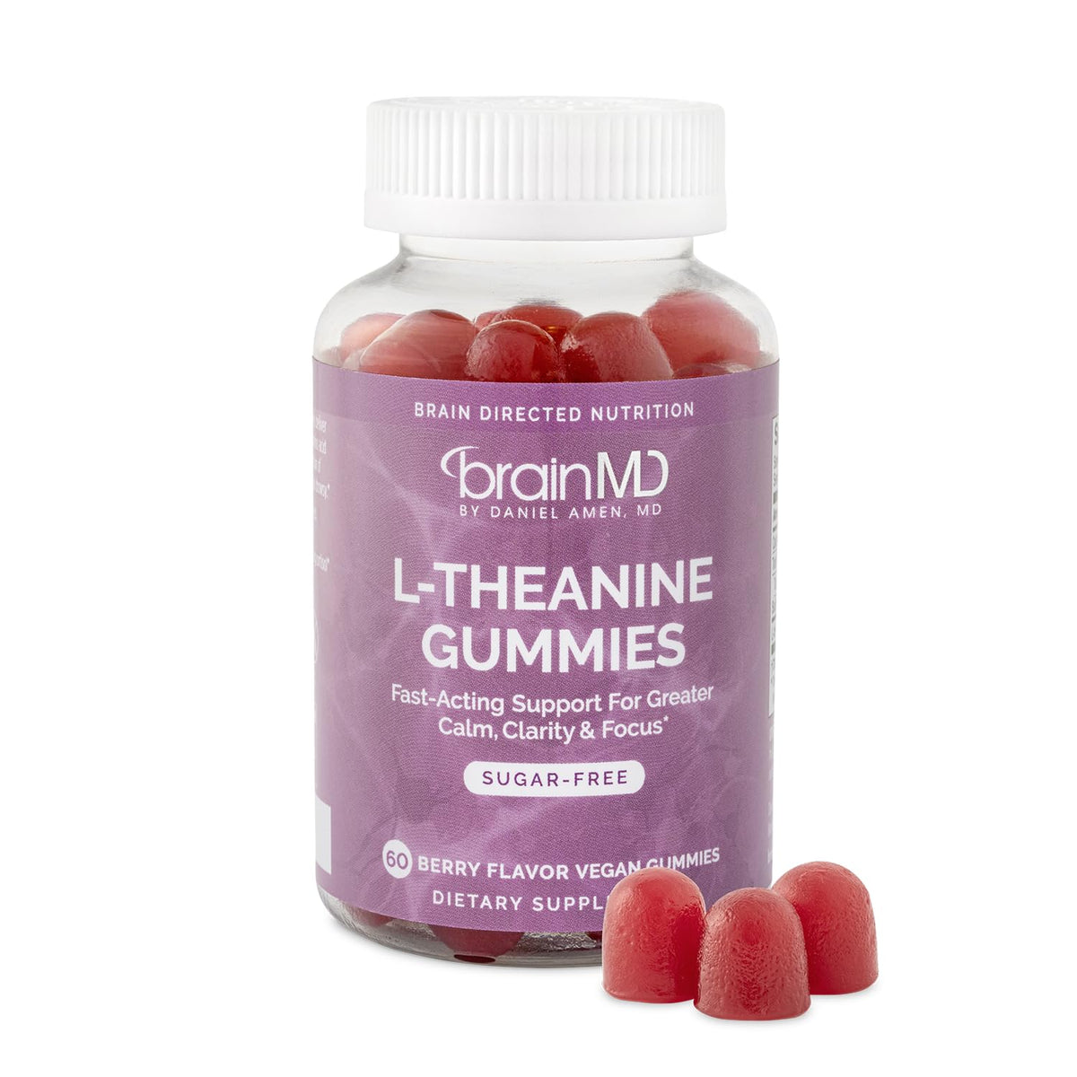 BrainMD L-Theanine gummies for relaxation